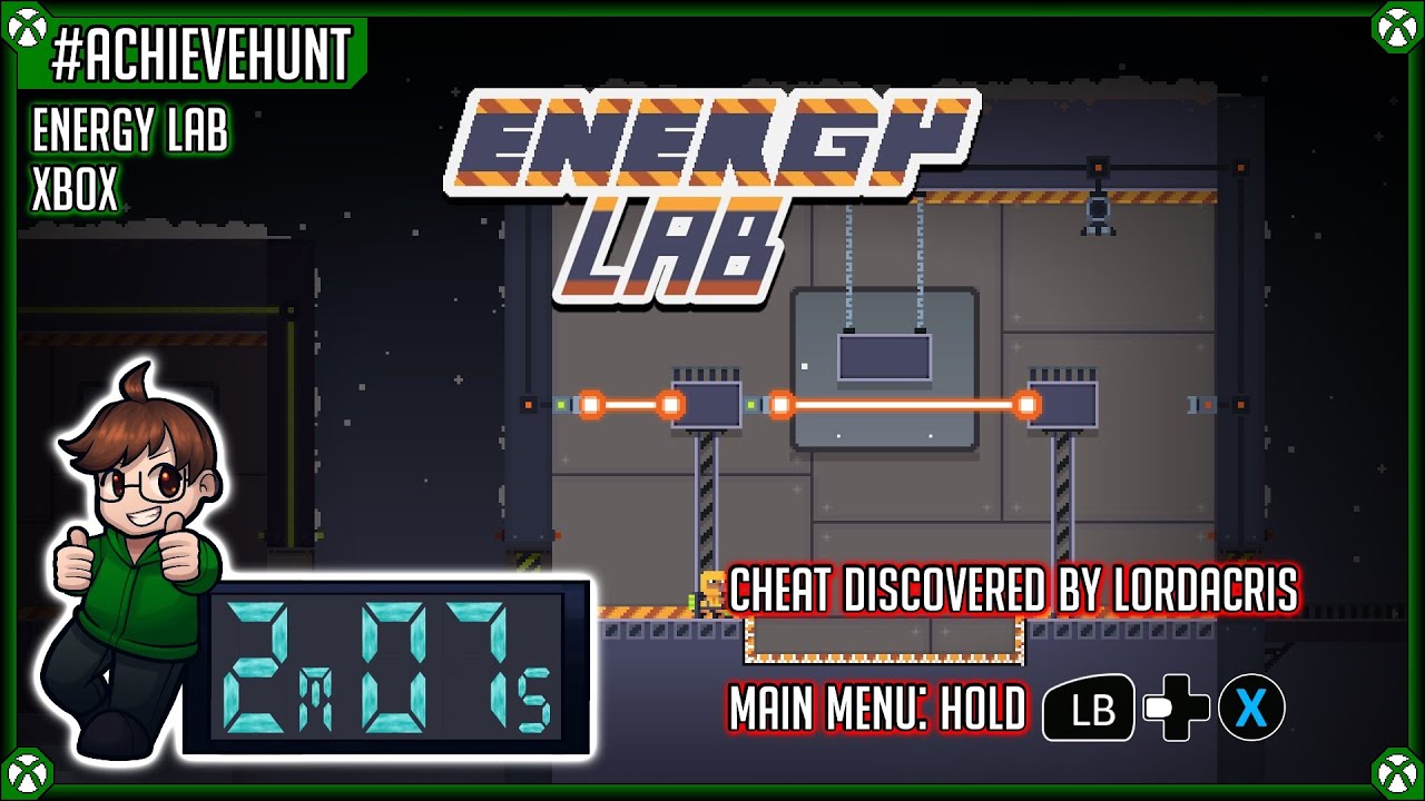 #AchieveHunt - Energy Lab (Xbox) - 1000G in 2m 07s!