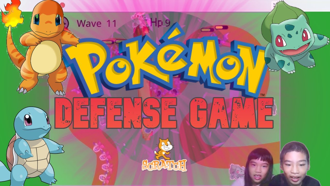 Secrets of Coding in SCRATCH: Create an *POKEMON DEFENSE GAME* ポケモン防衛ゲーム Tutorial