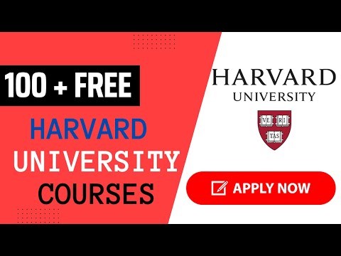 100+ Harvard University FREE online courses | FREE online courses with certificates