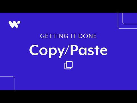 Copy/Paste l Getting It Done