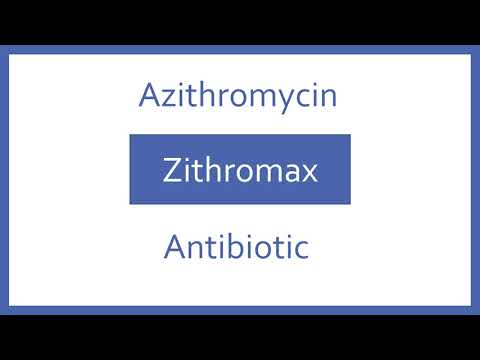 Azithromycin Pronunciation - Generic Name, Brand Name, Indication (Top 200 Drugs) PTCB NCLEX NAPLEX