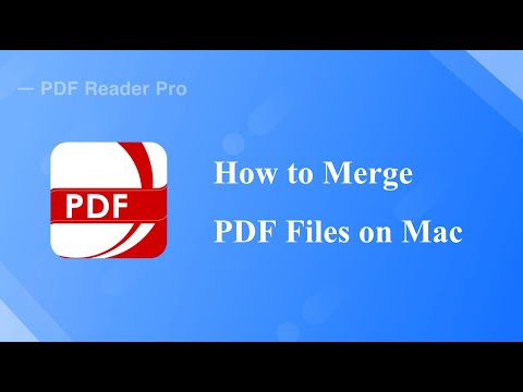 How to Merge PDF Files on Mac? | PDF Reader Pro