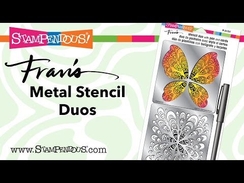 Fran's Metal Stencil Duos