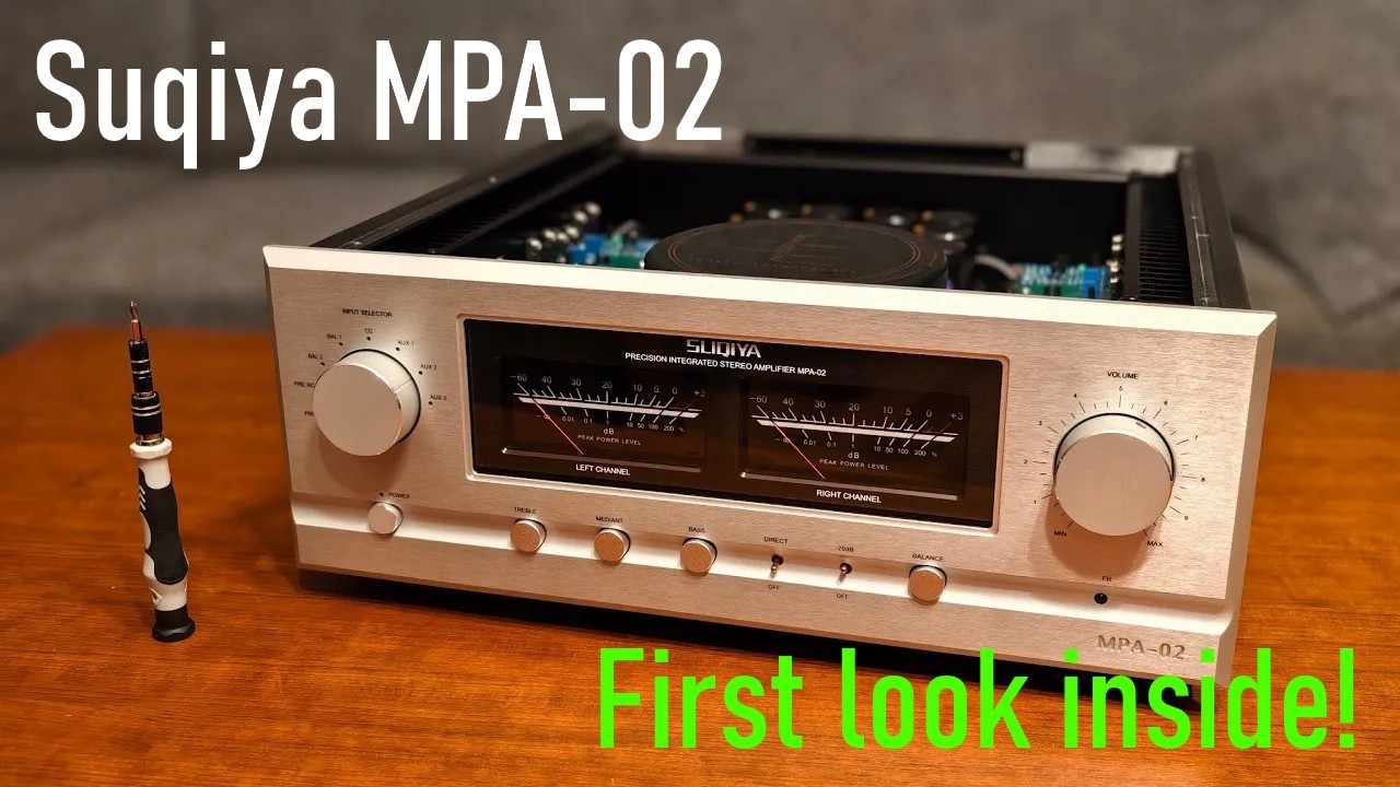 Will that be the best integrated amp? Suqiya MPA-02 integrated amp first look!