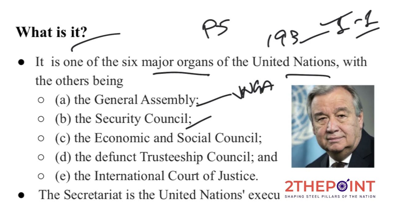 United Nations Secretariat I