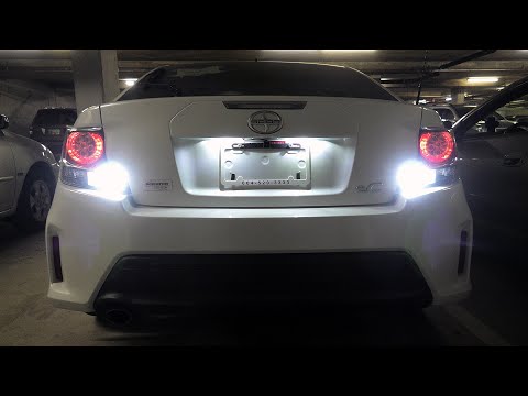 Scion TC (2011-2016): Boslla LED Back Up/Reverse Light Bulbs Installation (Size 921).