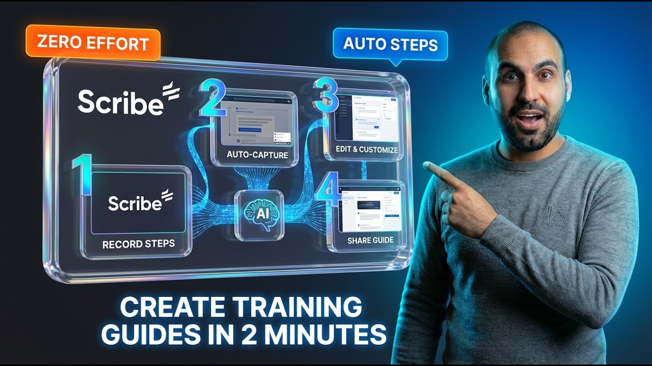10X Faster SOPs: I Built a Complete Guide in 2 Minutes with Scribe AI (Live Demo)