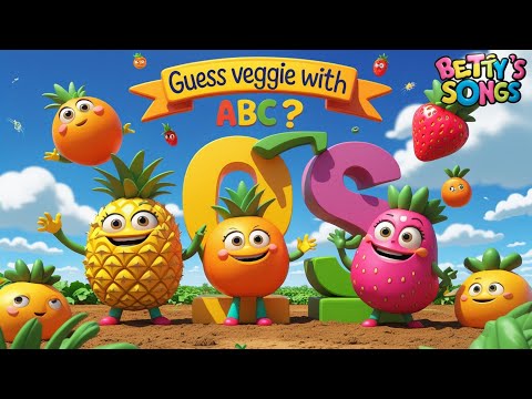 Veggies ABC Quiz! 🍎🥕 LEARN Veggies and ABC with these FUN Kids Songs!