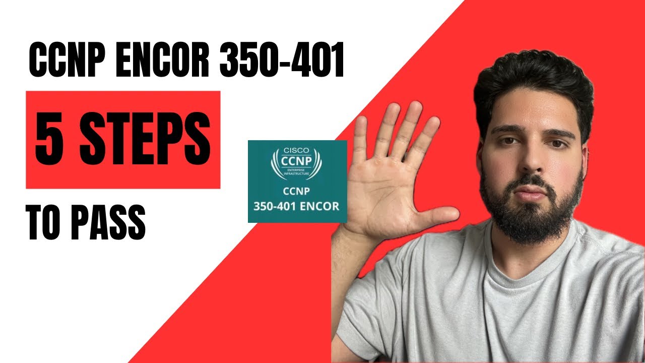 How I Passed Cisco CCNP ENCOR In 5 STEPS (Real Tips from Someone Who Passed)