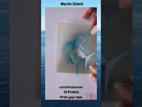 STL file Marlin Stencil 🐠 ・3D printable model to download・Cults