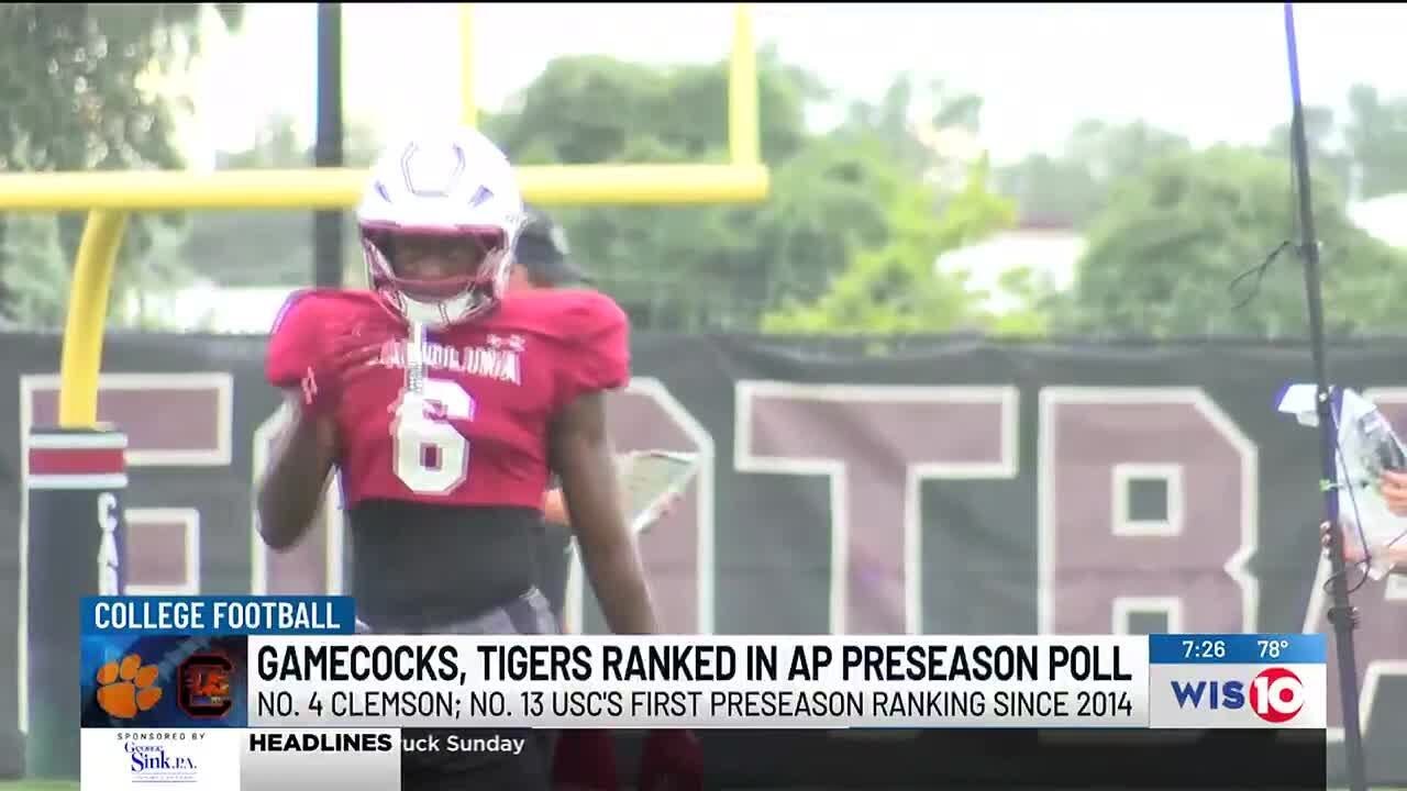 Gamecocks ranked in AP Preseason Poll