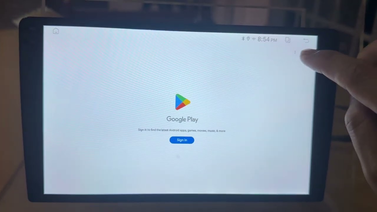 How to updated google play service  for android car player
