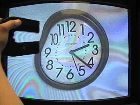 MIT Physics Demo -- Magnetic Deflection of a TV Image