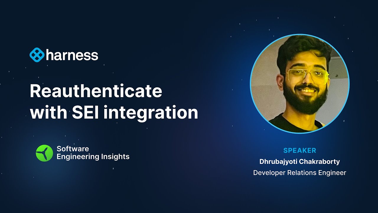 Reauthenticate with SEI integrations | Harness Software Engineering Insights