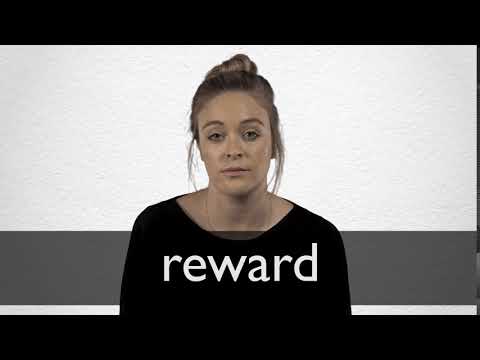 REWARD definition and meaning | Collins English Dictionary