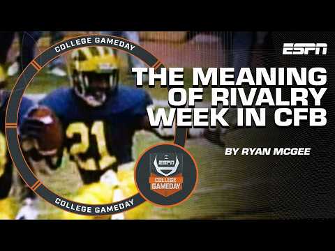 Why Rivalry Week MEANS MORE to college football 😤 | College GameDay