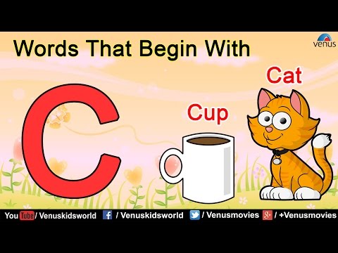 Words That Begin With 'C'