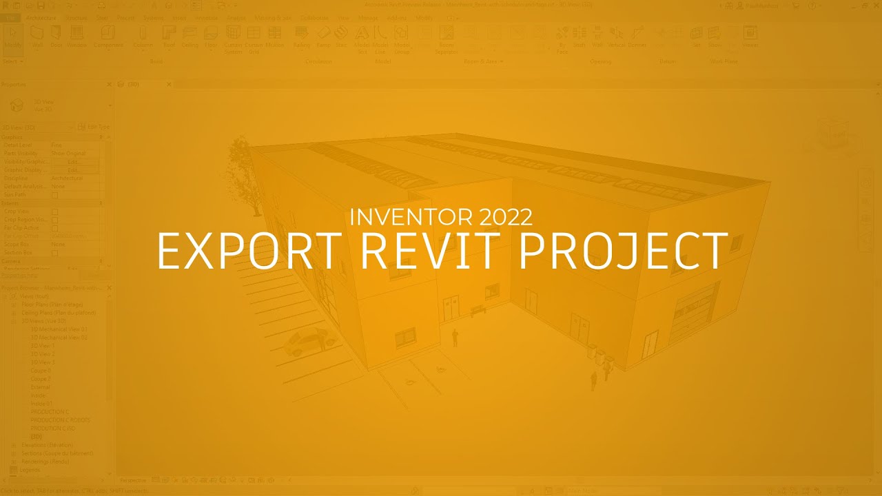 Autodesk inventor 2022: Inventor and Revit Interoperability
