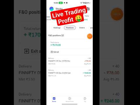 ????Scalping trading profit | Live trading profit #optionstrading #stockmarket #trading #ishupalcreator