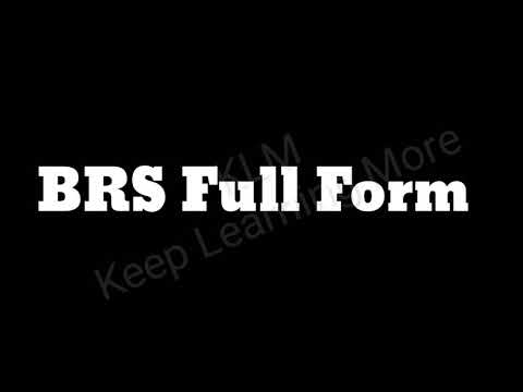 BRS Full Forms | #shorts