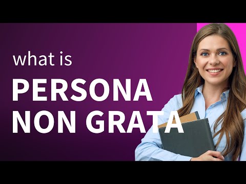 Understanding "Persona Non Grata"