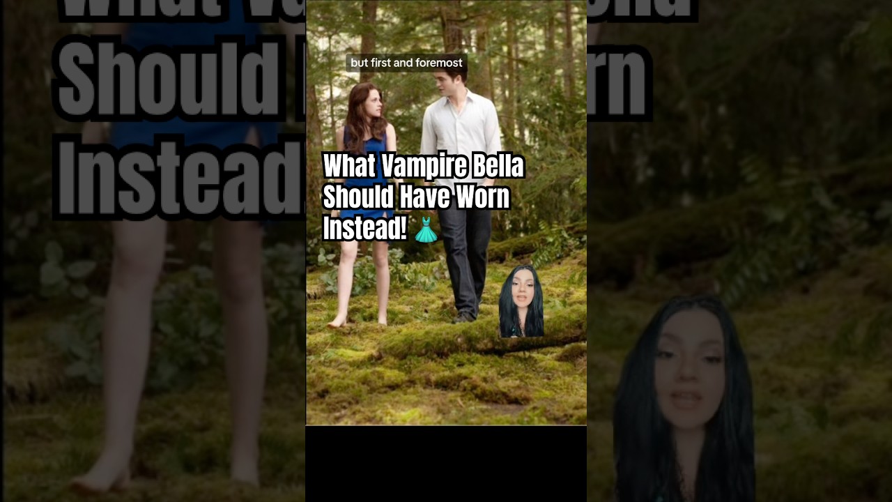 what should bella have worn as a vampire? ✨ #twilight #bellaswan #edwardcullen #alicecullen #shorts