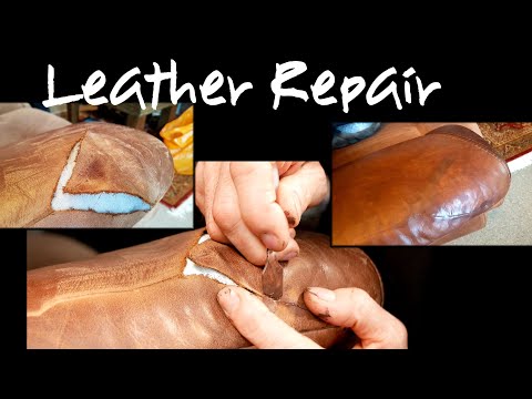Repairing A Tear In A Leather Sofa