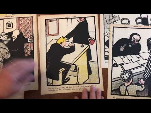 Felix Vallotton 1902 L'Assiette au Beurre Crimes Chatiments 14 color prints