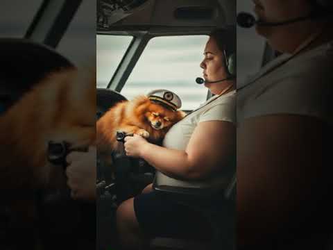 Can dogs fly on planes? #dog #viral