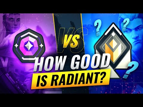 HOW GOOD IS RADIANT? | Diamond vs Radiant Analysis - Valorant