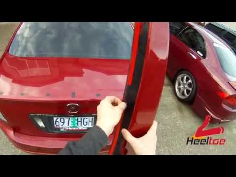 How to install parts with 3M-VHB Tape, featuring ATLP CSL-Style Spoiler
