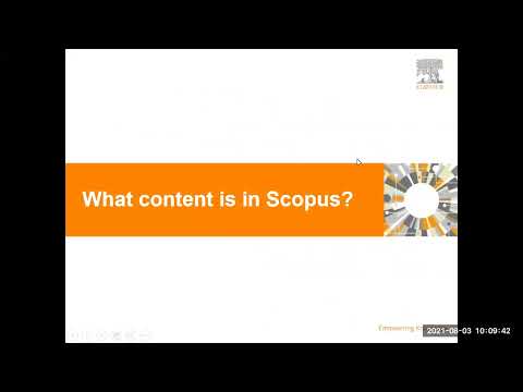 Scopus Training