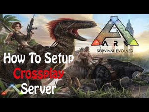 Ark Survival Evolved - How To Host PC Server For Xbox One With Admin Commands And CrossPlay
