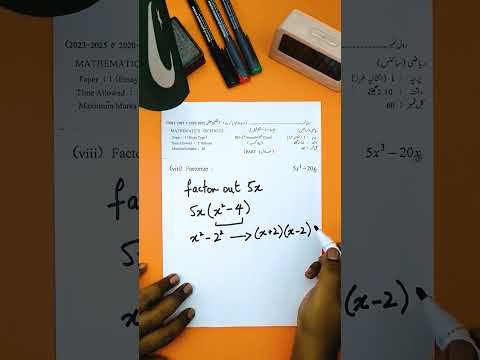 Maths Attack! Factorization Tricks in 60 Seconds! ???????? @PhysicsWallah #maths #exam