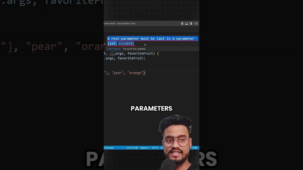Can you fix the error in this code?