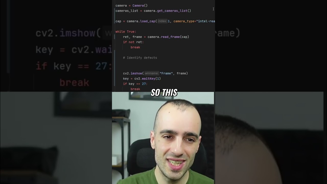 AI Defect Detection: Watch the Code Identify Flaws! #shorts
