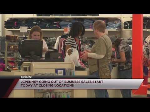 Going out of business sales set to begin at closing J.C. Penney stores Wednesday