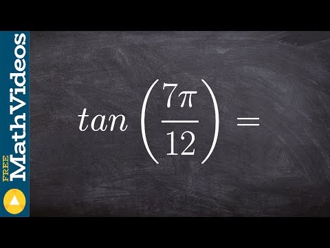 Evaluate the half angle for tangent