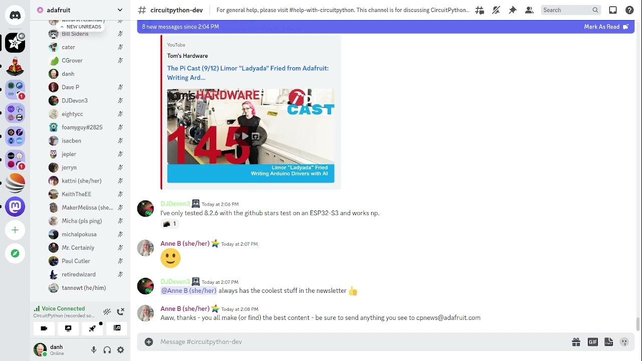 CircuitPython Weekly Meeting for September 18, 2023 @circuitpython #circuitpython #adafruit