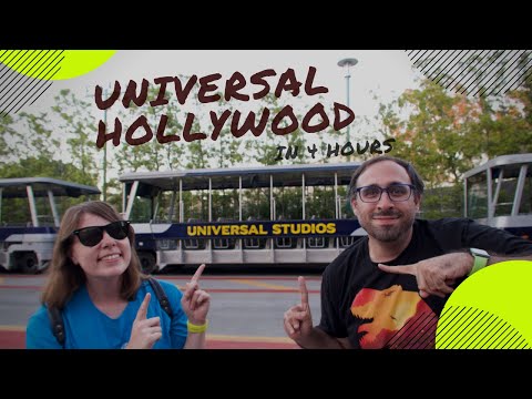 Universal Studios Hollywood In Only 4 Hours: Jurassic World The Ride at Night