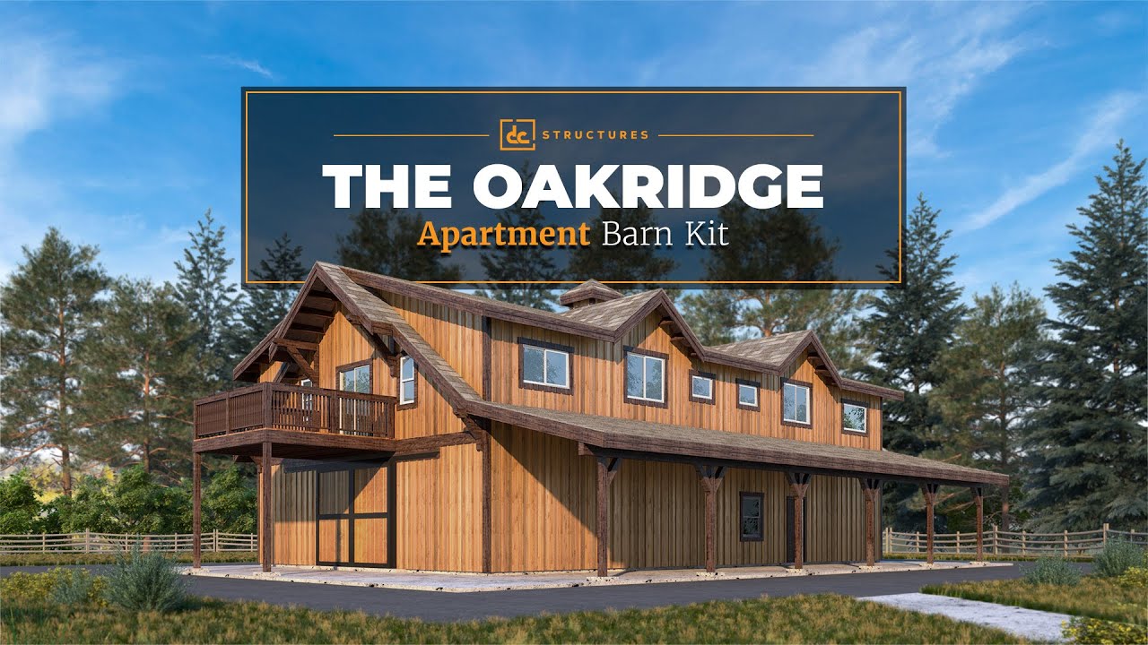DC Structures Product Video | The Oakridge Apartment Barn Kit
