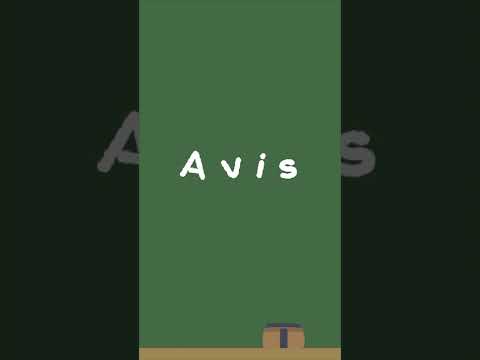 How to write Your Name in Japanese katakana. "Avis" #shorts
