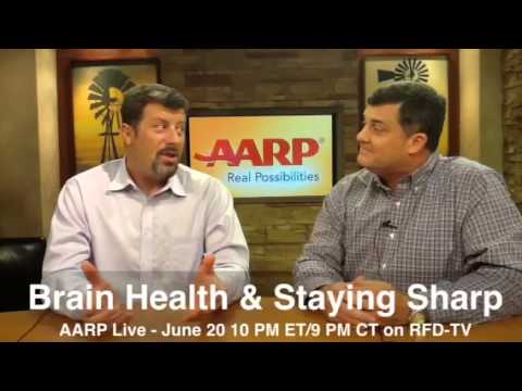 Brain Health & Staying Sharp on AARP Live