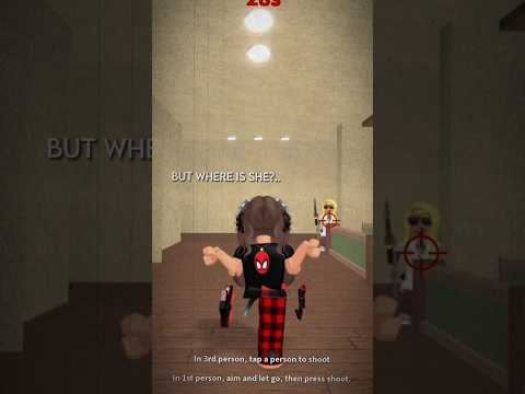 WHERE was SHE? ????… #murdermystery2 #mm2 #robloxshort #roblox #robloxedit #murdermystery #shorts