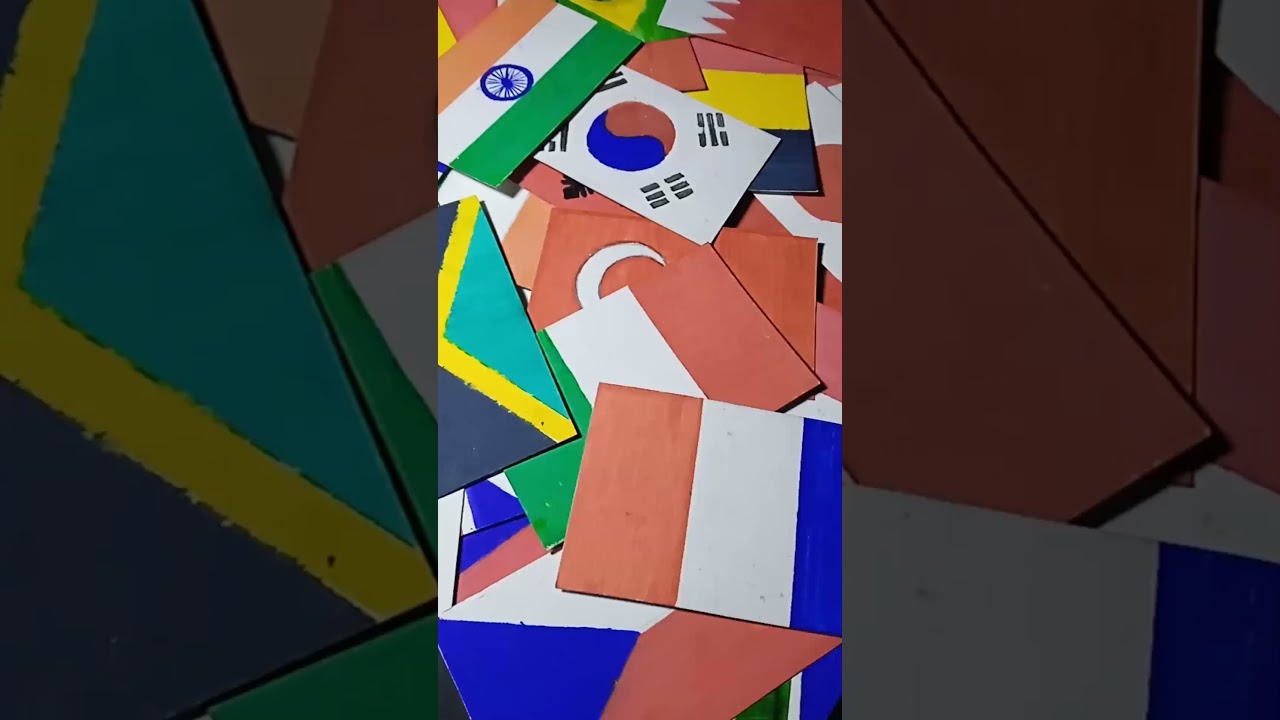 #shorts costa rica  flag 🇨🇷 #art #shortvideo #youtubeshorts #drawing #painting #viral #artofsilence
