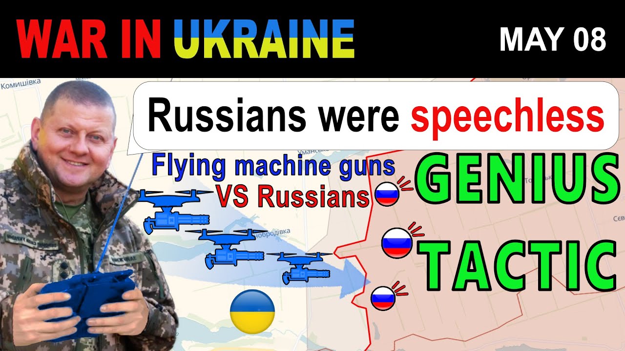 Frontline report: Ukrainian forces unleash flying machine guns against ...