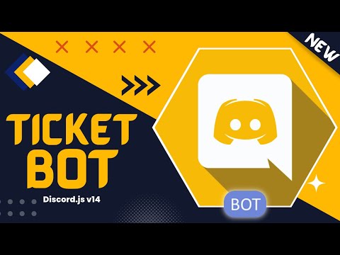 NEW! How to make Discord Bot + Ticket System + 24/7 Online