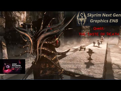 Skyrim Modded Next Gen Graphics and ENB. Namira Coven! Quest: THE TASTE OF DEATH