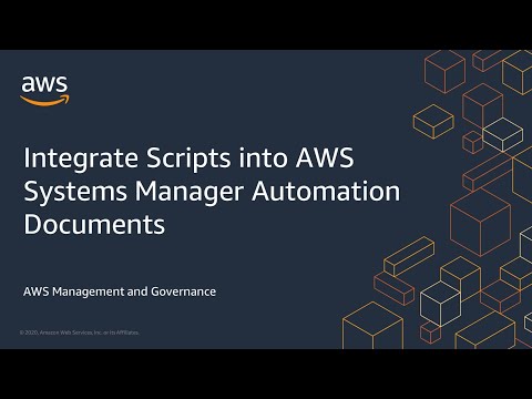 Integrate Scripts into AWS Systems Manager Automation Documents