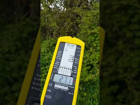 Comment mesurer le rayonnement d'une ligne très haute tension ? Mesure du champ électrique.